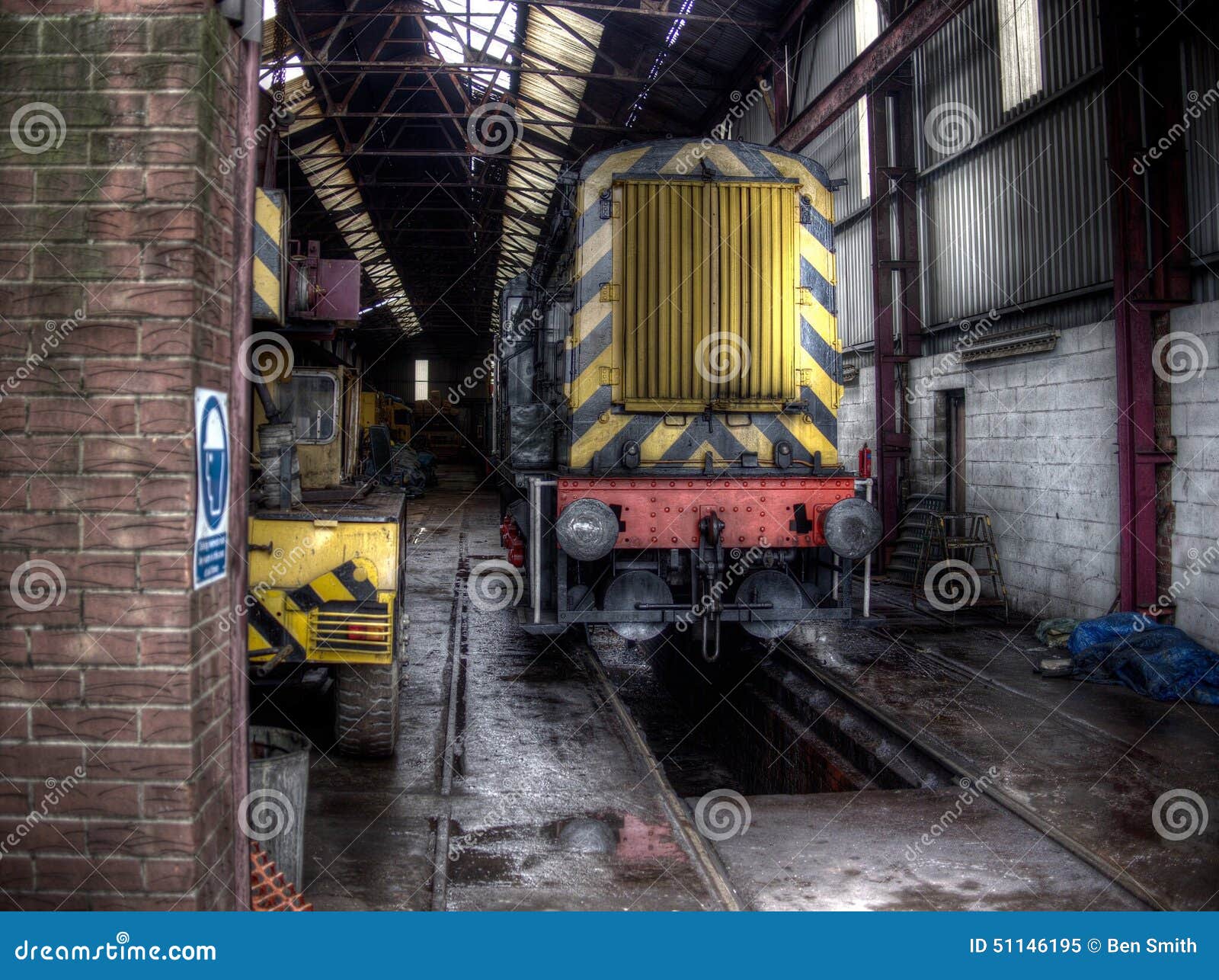 Old diesel train stock image. Image of shunter, diesel - 51146195