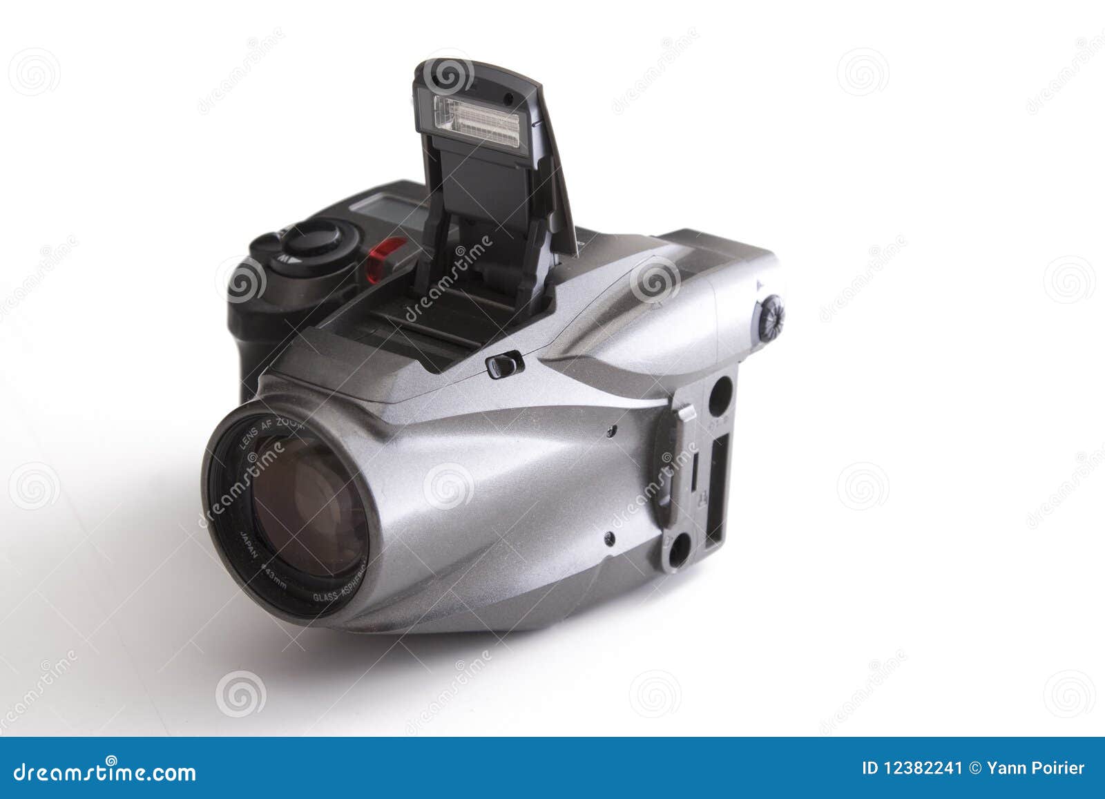 Old digital camera stock image. Image of lens, camera - 12382241