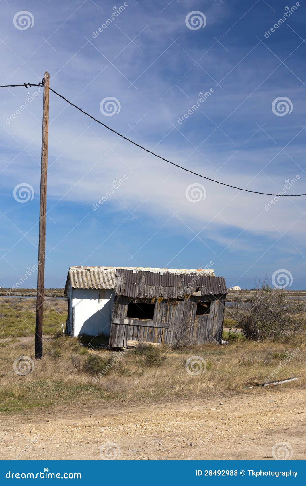 Old Dilapidated Cabins at a Saline Stock Photo - Image of shack, wood ...