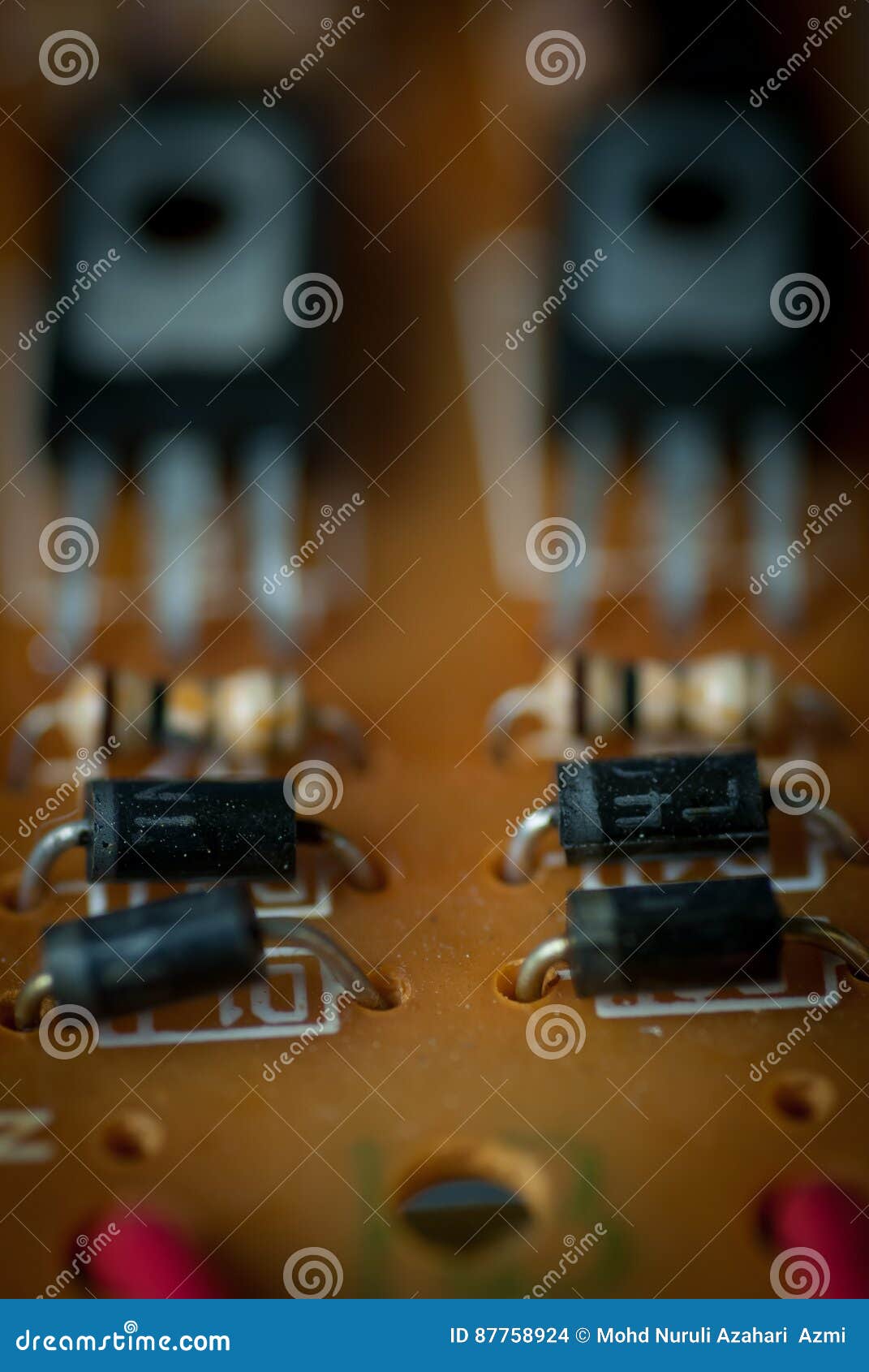 Old diode stock photo. Image of board, closeup, electronics - 87758924
