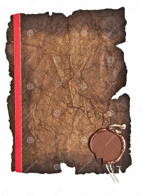 Old diploma page stock image. Image of text, award, copyspace - 17383305