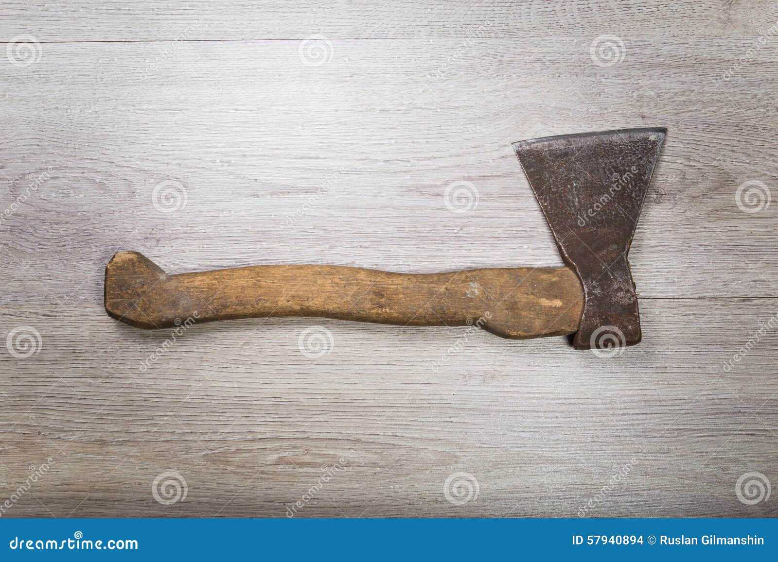 Old and Dirty Axe on Wood Background Stock Photo - Image of chop ...