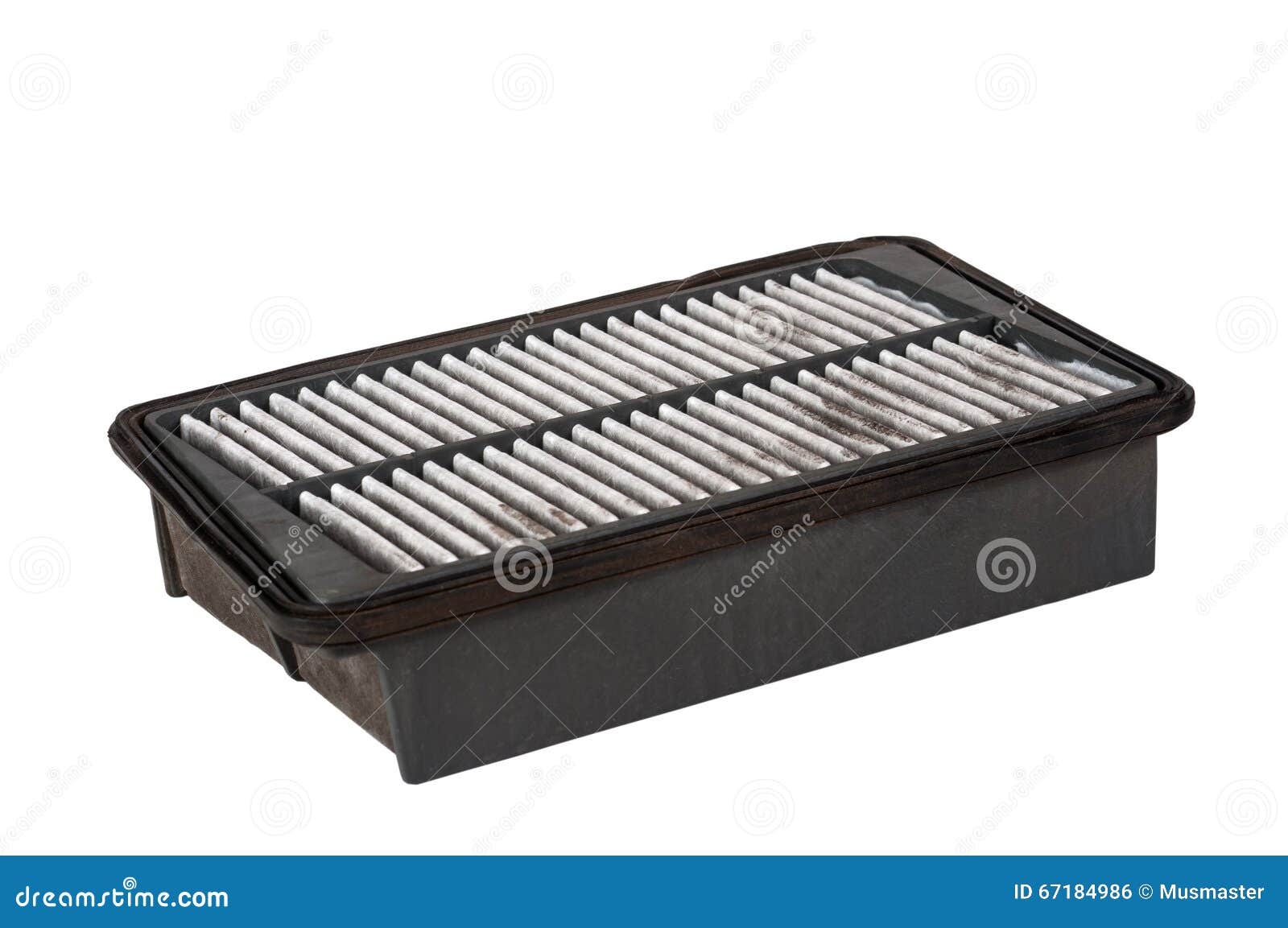 Old dirty car air filter stock photo. Image of filter - 67184986