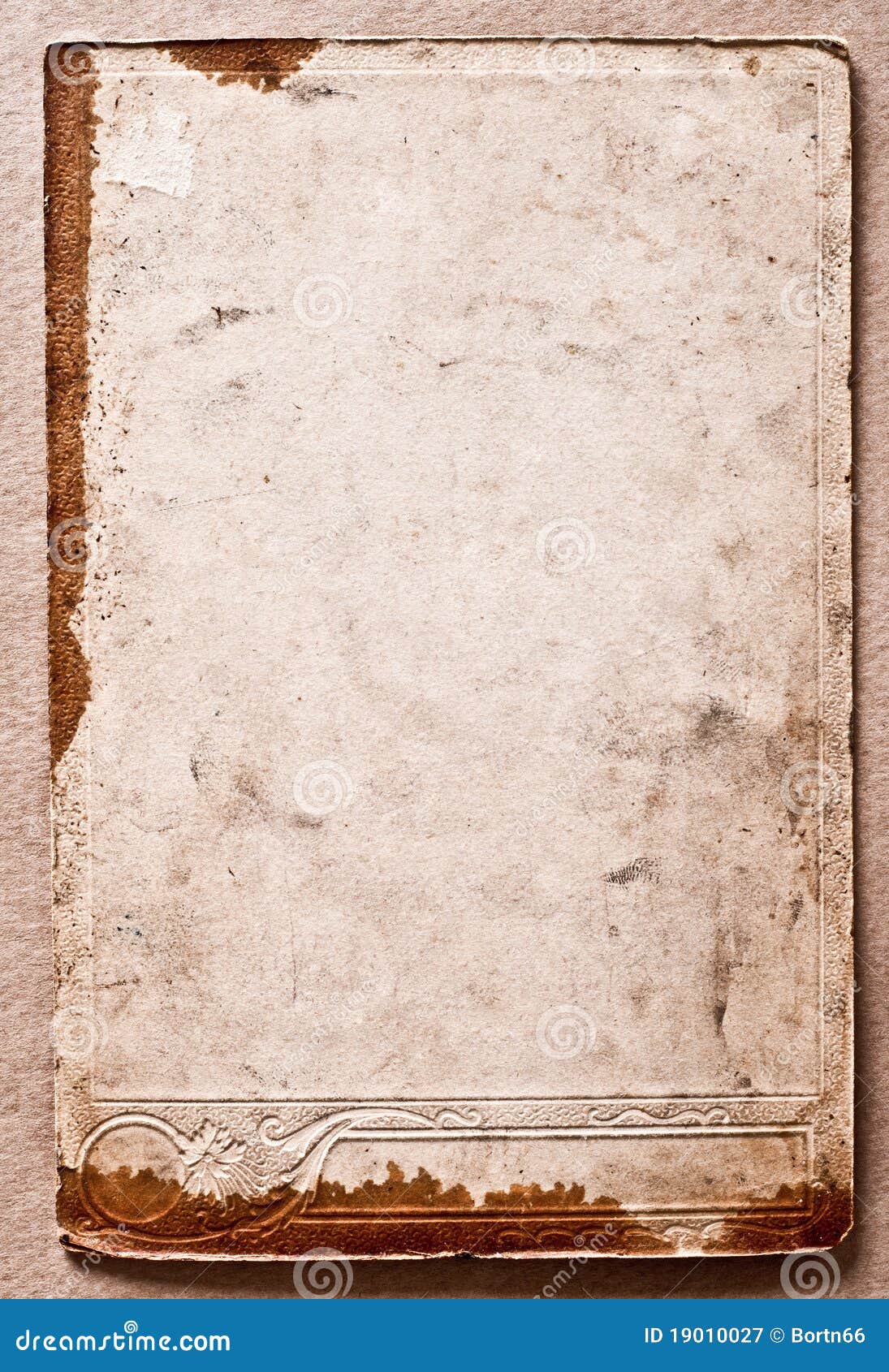Old, dirty cardboard stock image. Image of blank, grungy - 19010027