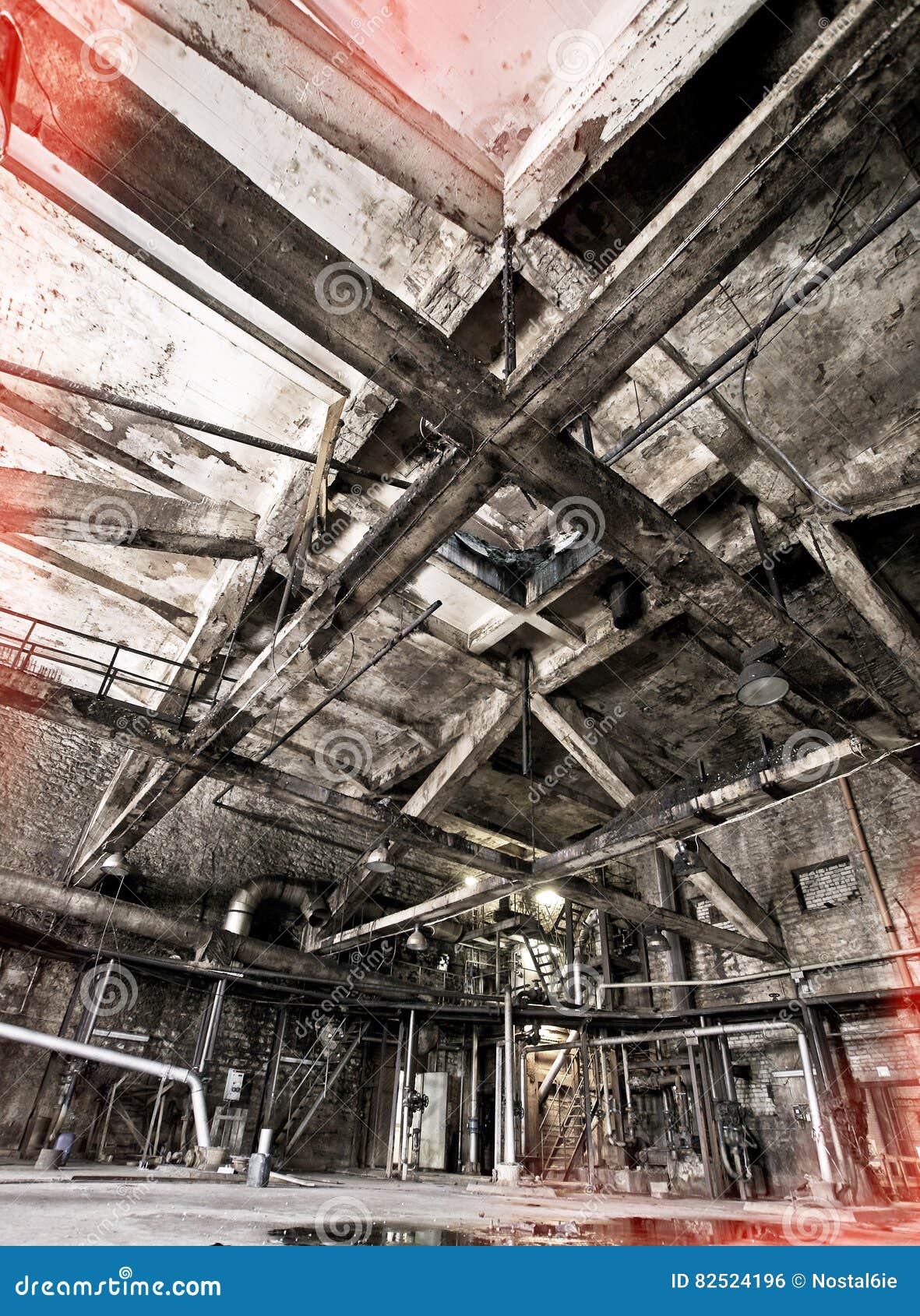 Old Dirty Dark Scary Factory Stock Images - 941 Photos