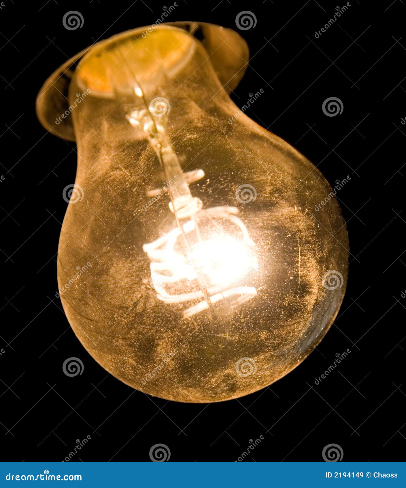 Old dirty glowing bulb stock image. Image of energy, gear - 2194149