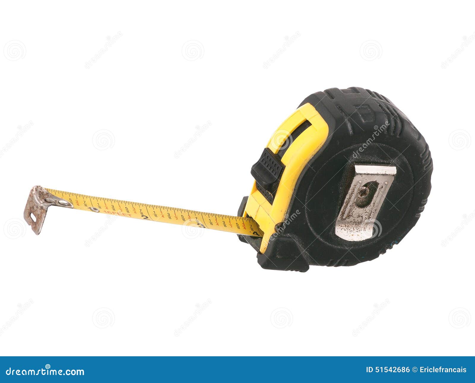 Old Dirty Measuring Tape Tilted Stock Photo - Image of black, tilted ...