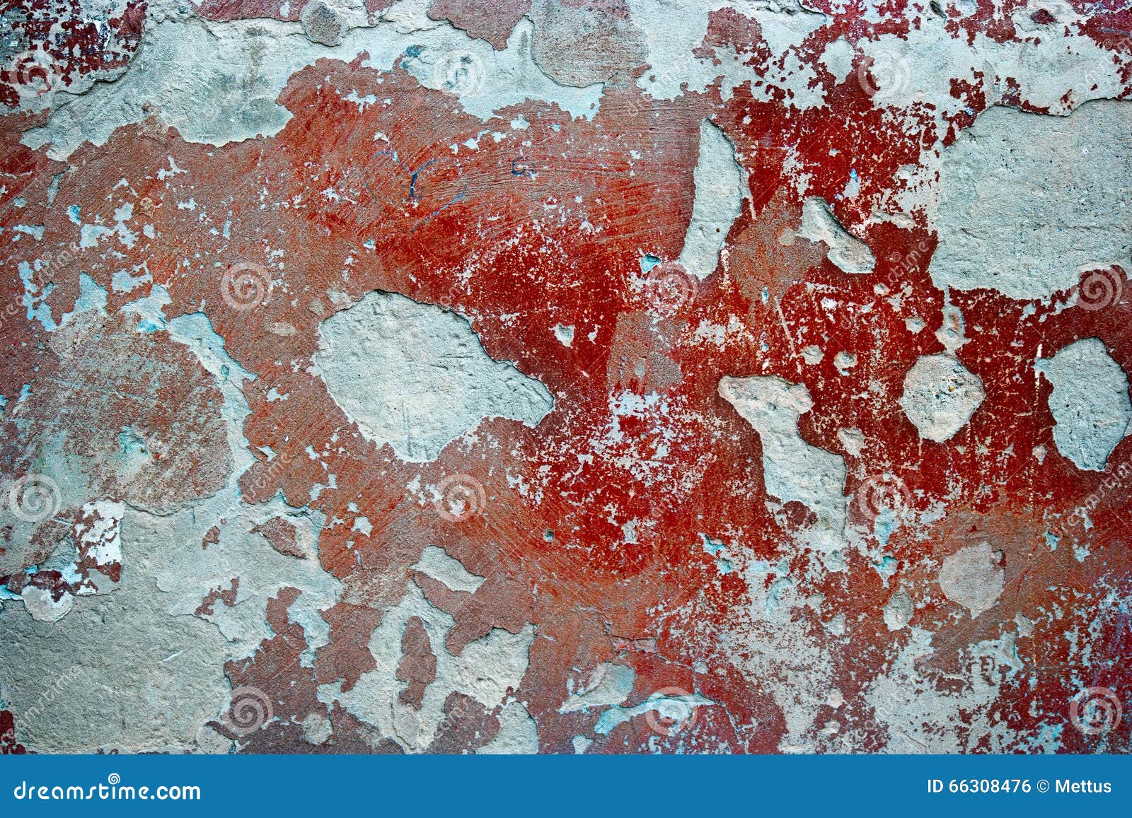 Old Dirty Nasty Plaster and Red Paint on the Wall Surface Stock Photo ...