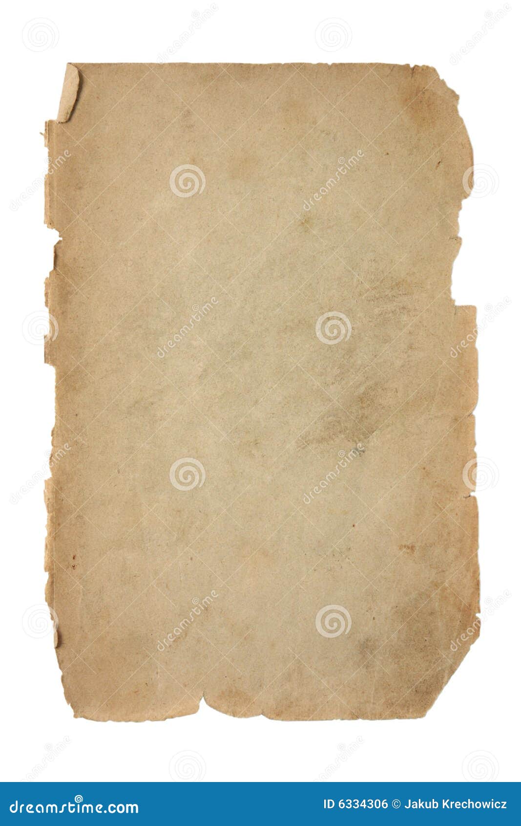 Old and Dirty Piece of Paper Stock Photo - Image of recycling, texture ...