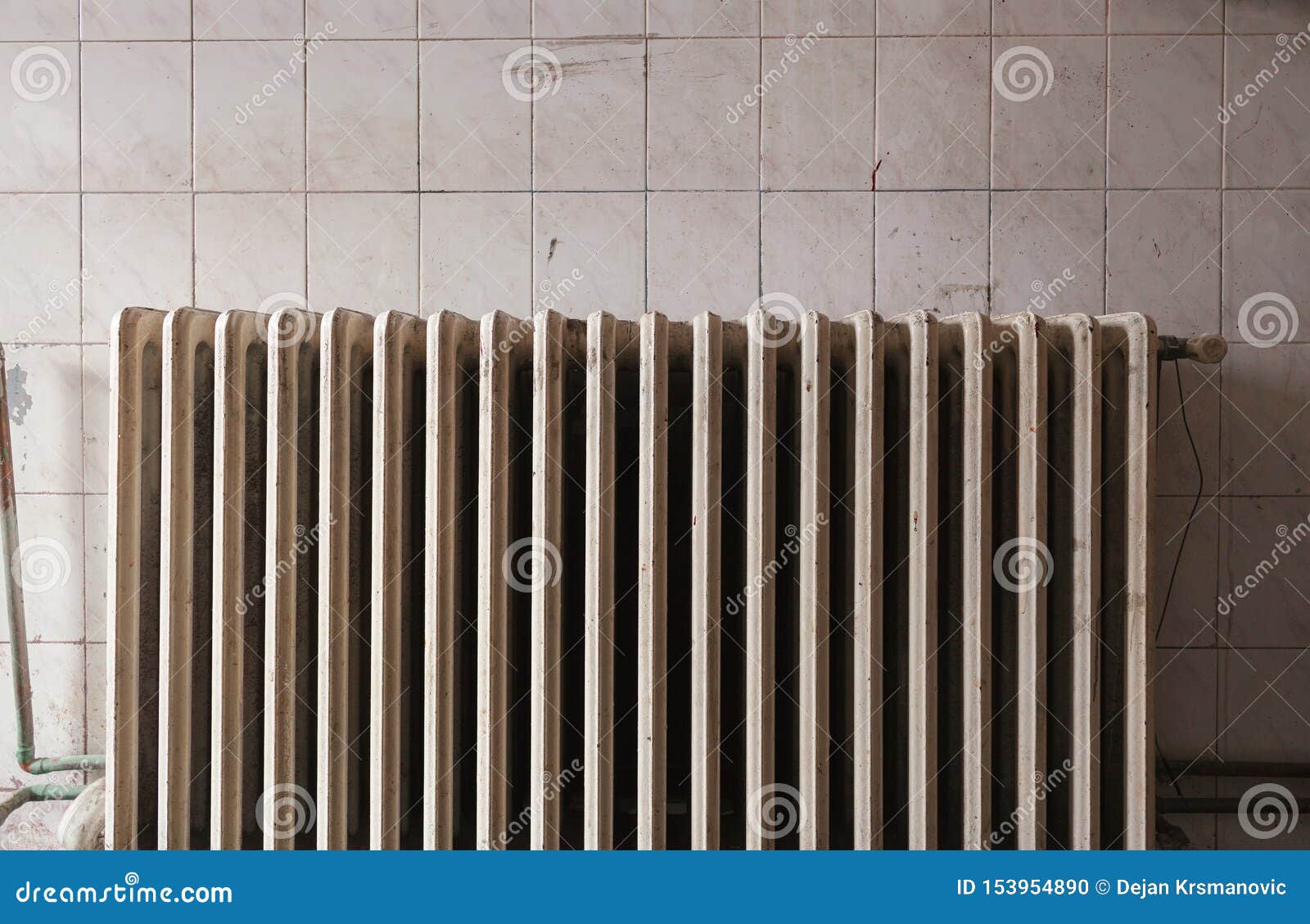 Old Dirty Radiator stock photo. Image of home, warm - 153954890