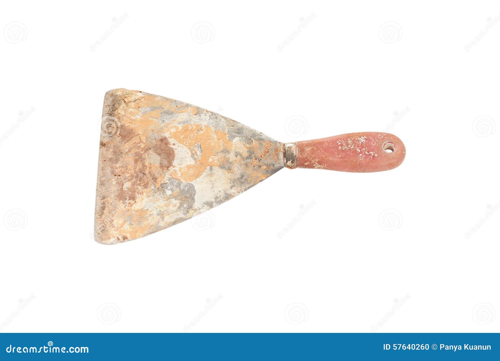 Old Dirty and Rusty Scraper Isolated on White Background , with Stock ...
