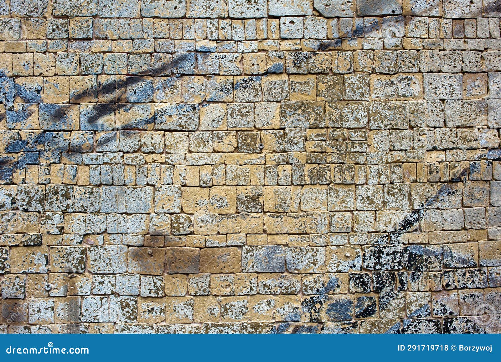 Old, dirty stone wall stock photo. Image of grungy, facade - 291719718