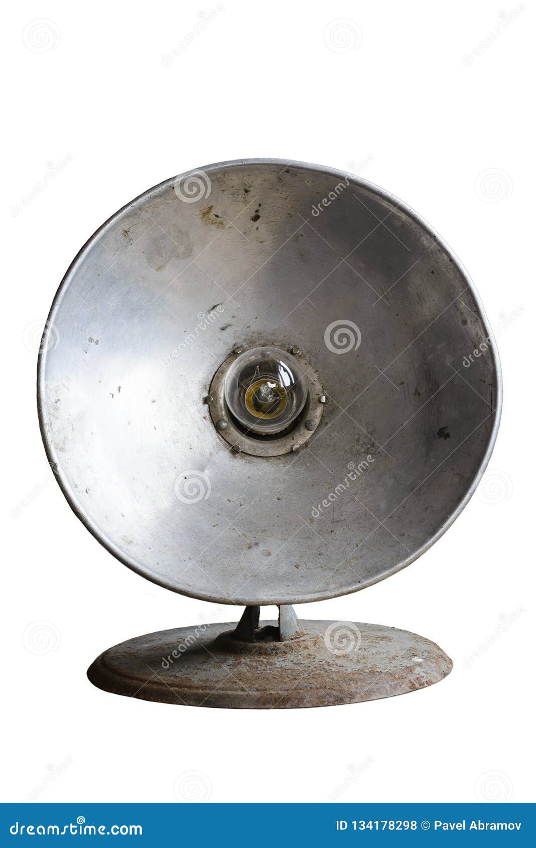 Dirty old lamp stock photo. Image of grunge, wall, light - 134178298