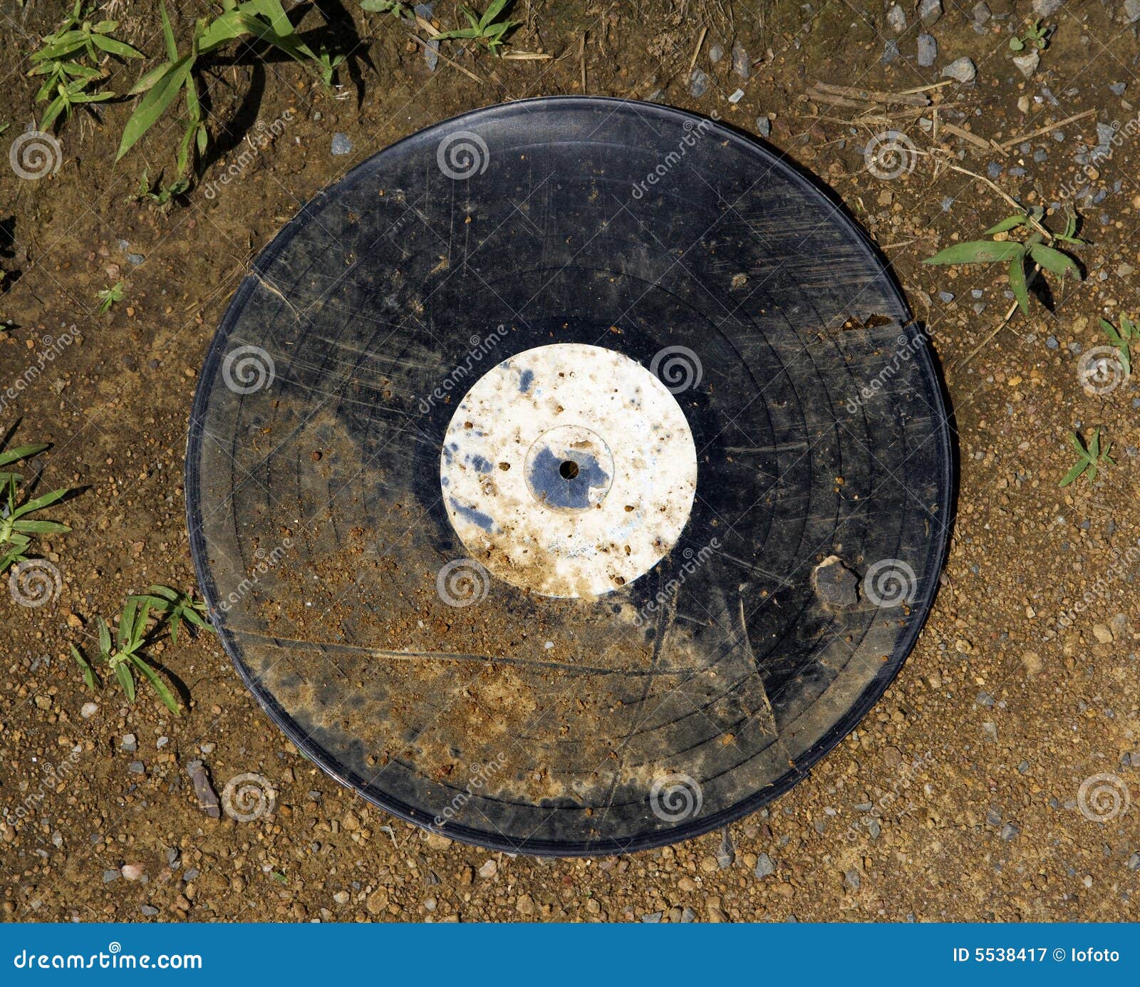 Old dirty vinyl album. stock image. Image of horizontal - 5538417