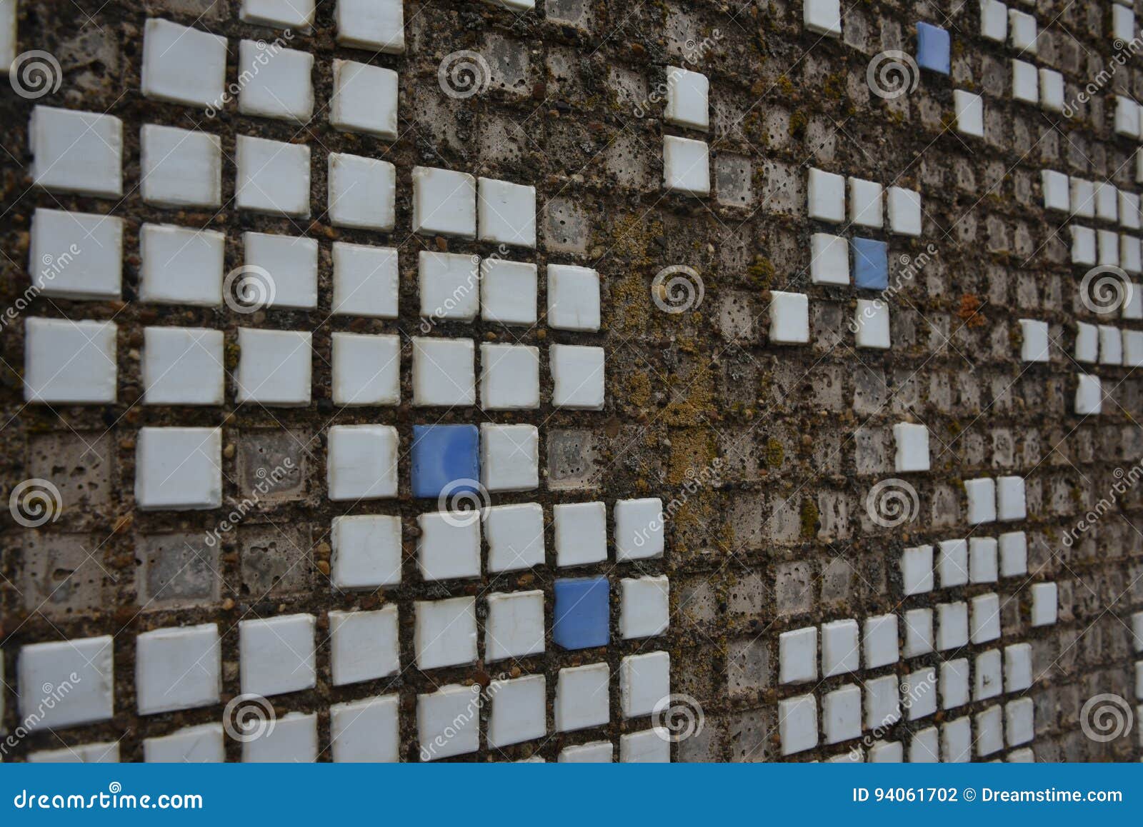 Old dirty wall stock photo. Image of tiles, wall, crumbling - 94061702