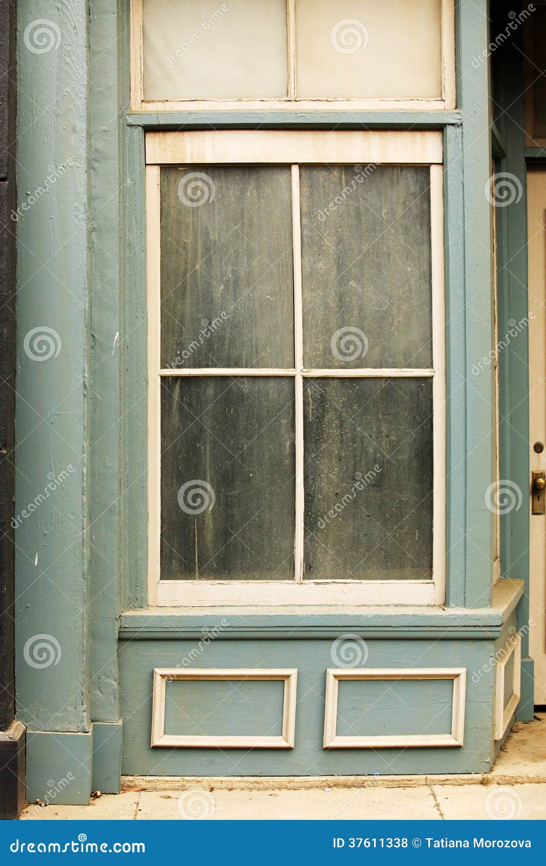Old dirty window stock photo. Image of residential, historic - 37611338