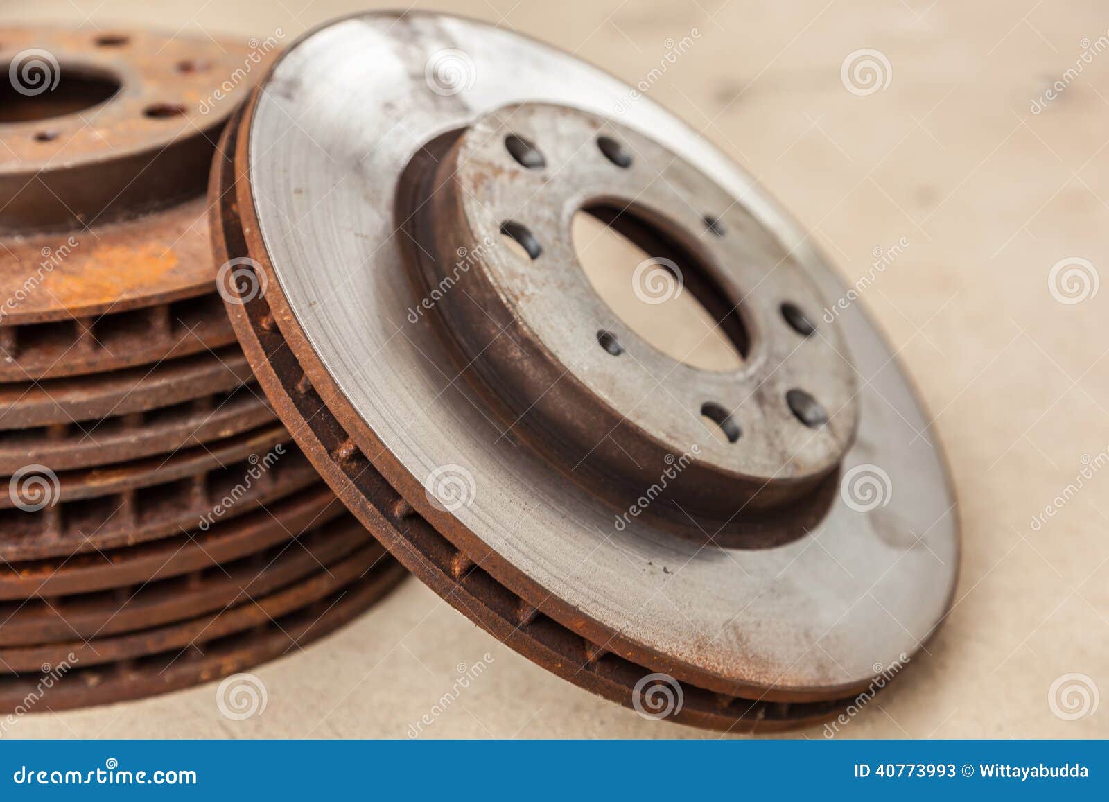 The old disc brake stock image. Image of spare, discs - 40773993