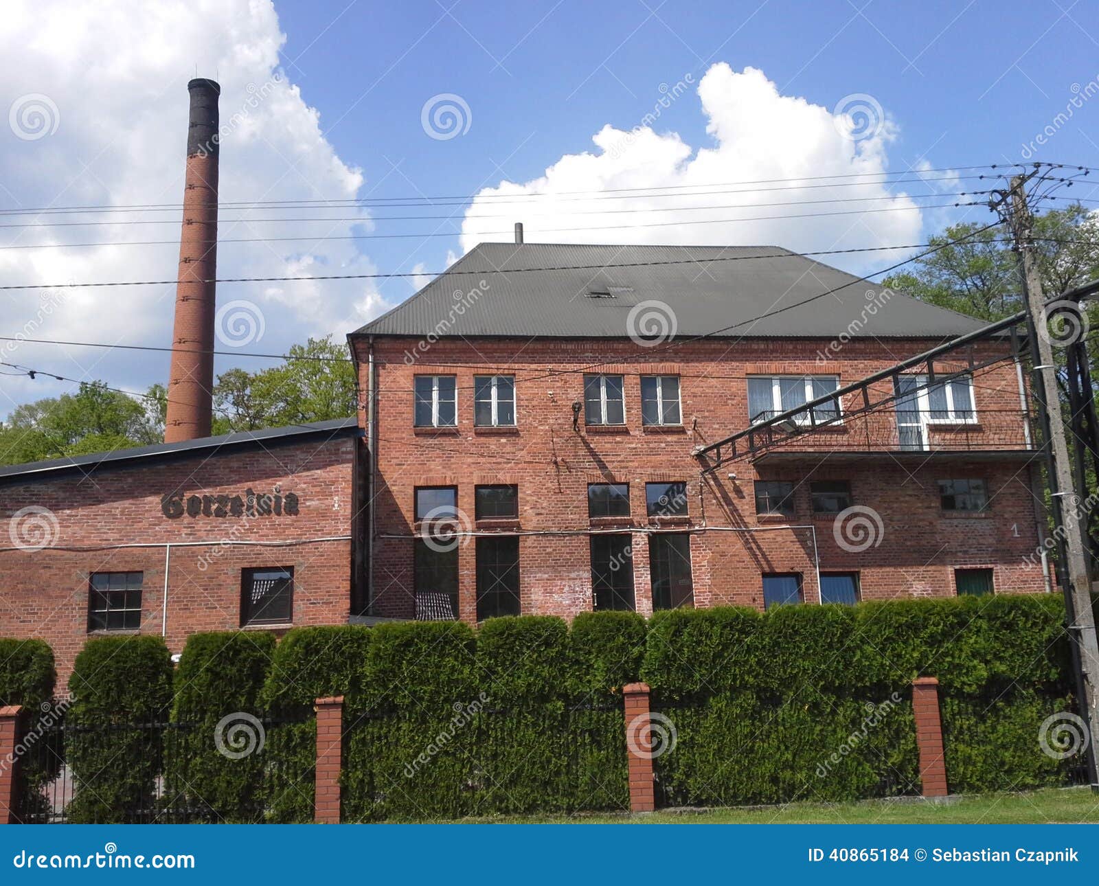 Old distillery in poland editorial stock image. Image of alcohol - 40865184