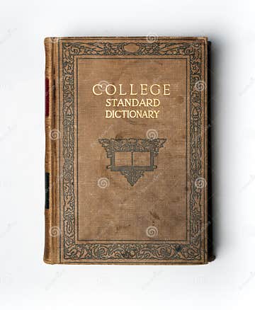 Old distressed dictionary stock image. Image of success - 35315519