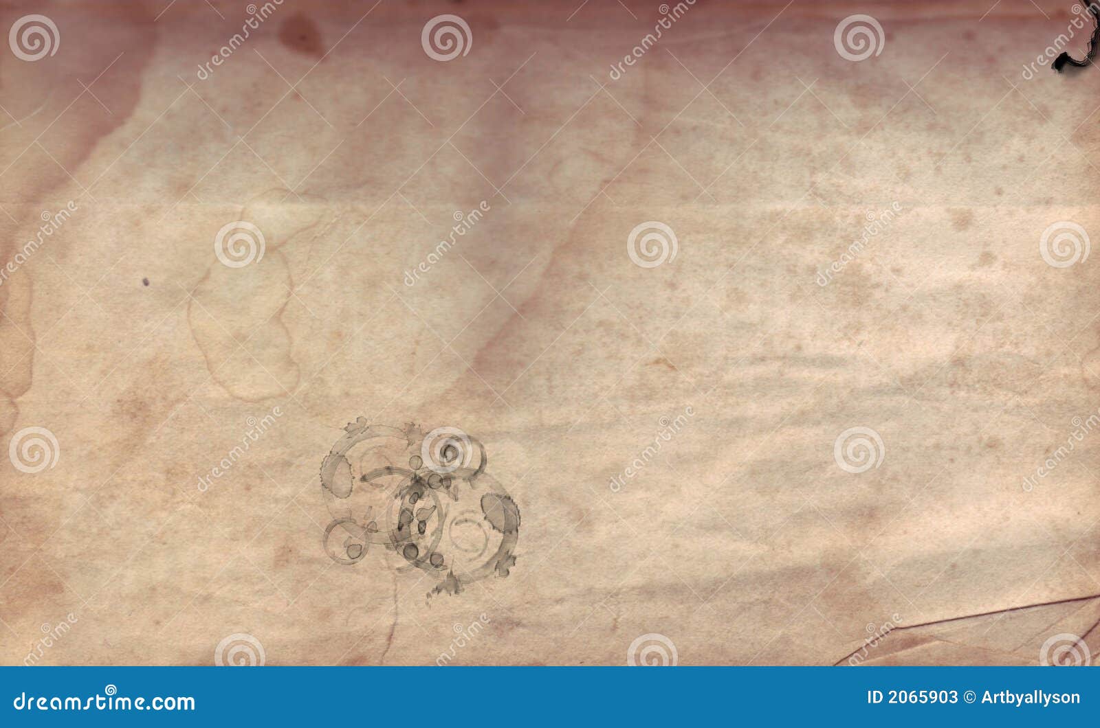 Old Distressed Paper stock image. Image of ancient, circa - 2065903