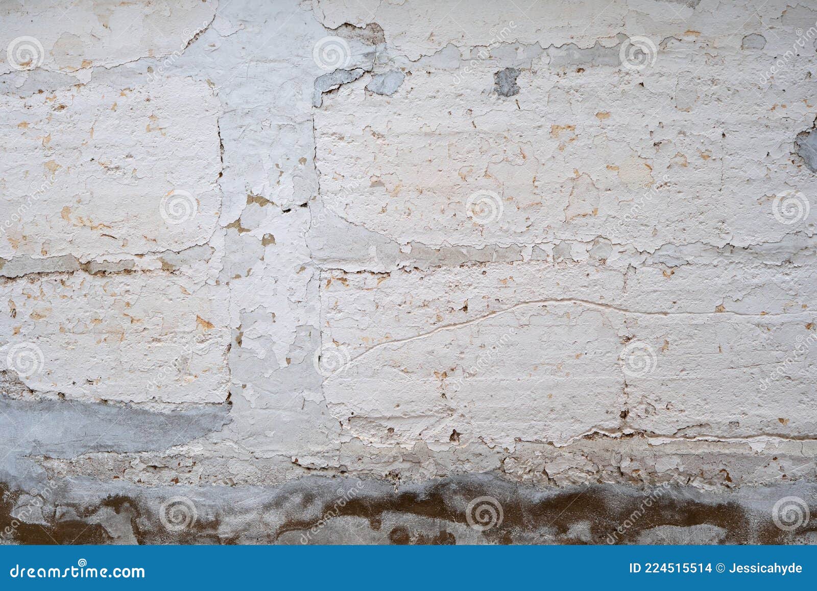 Old Whitewashed Wall Texture Stock Photo - Image of messy, finish ...