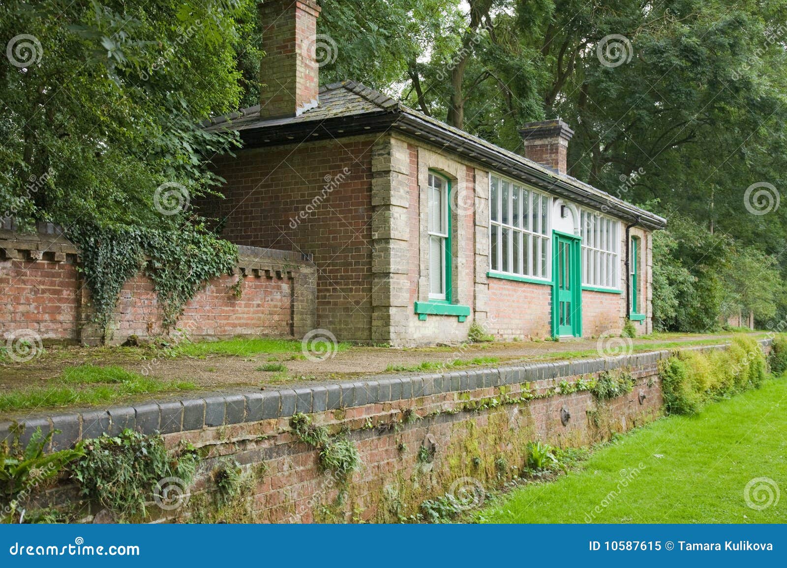 Old Disused Railway Station Stock Image - Image of overgrown, disused ... Old Disused Railway Station Stock Image - Image of overgrown, disused ...