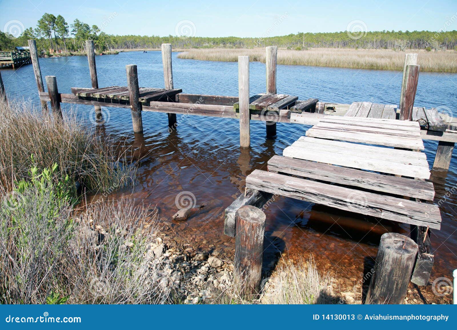 Old Dock stock image. Image of marsh, fresh, ripple, outdoor - 14130013