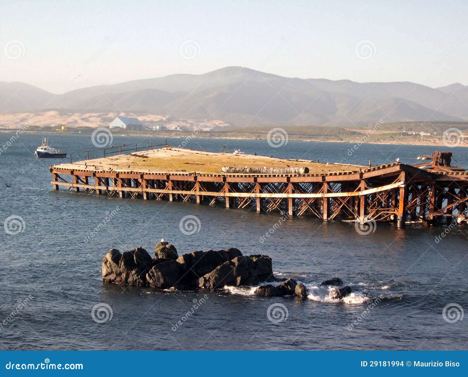 An old dock stock photo. Image of pier, beach, loneliness - 29181994