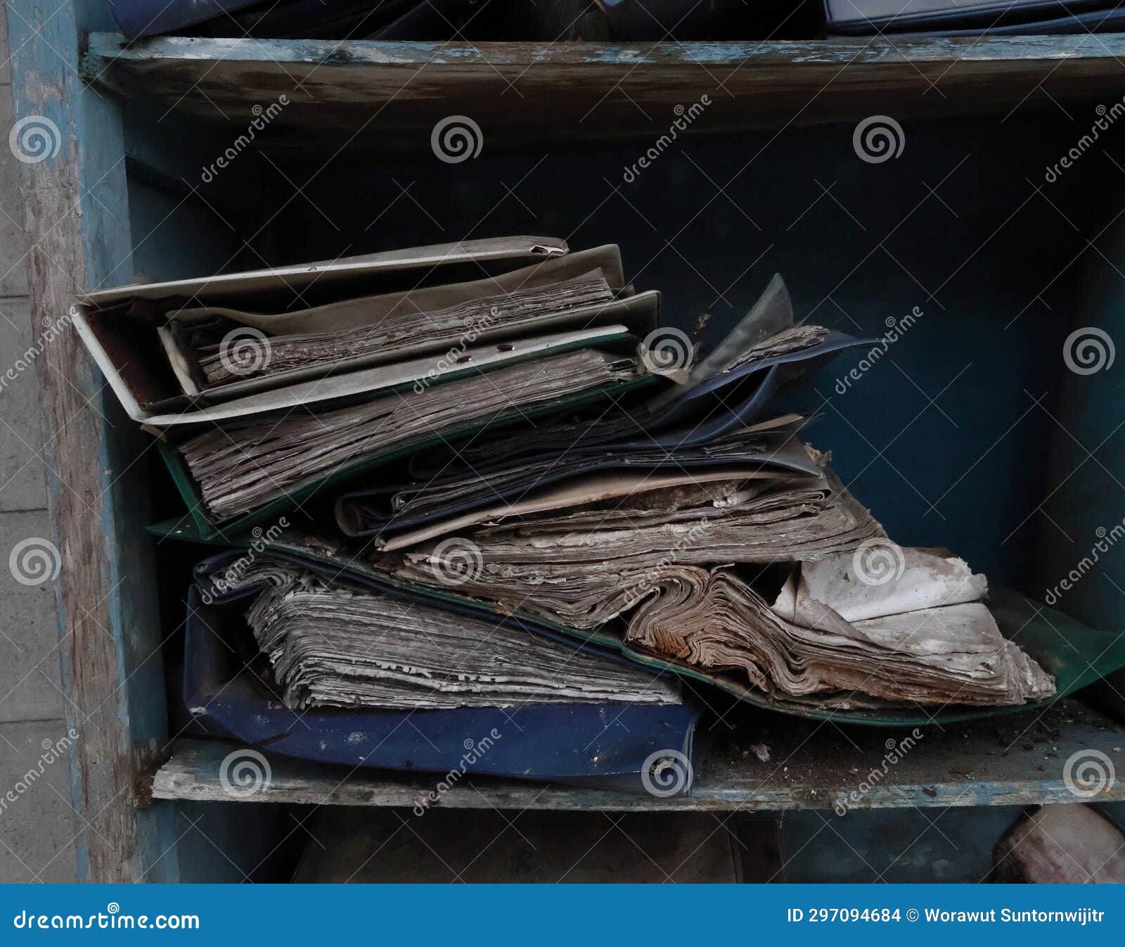 Old Document Files in a Drawer Stock Photo - Image of tire, busy: 297094684