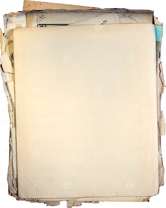 Old documents stock photo. Image of burnt, dirty, obsolete - 7197032