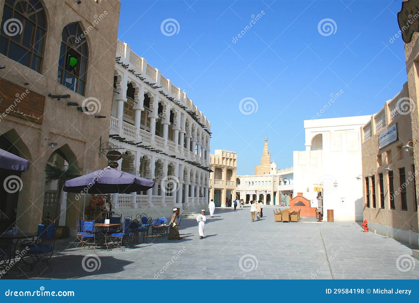Old Doha, Qatar editorial stock photo. Image of doha - 29584198