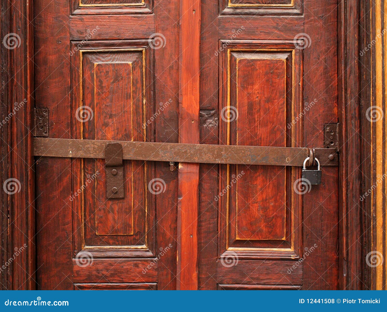 Old door stock photo. Image of floor, architecture, antique - 12441508