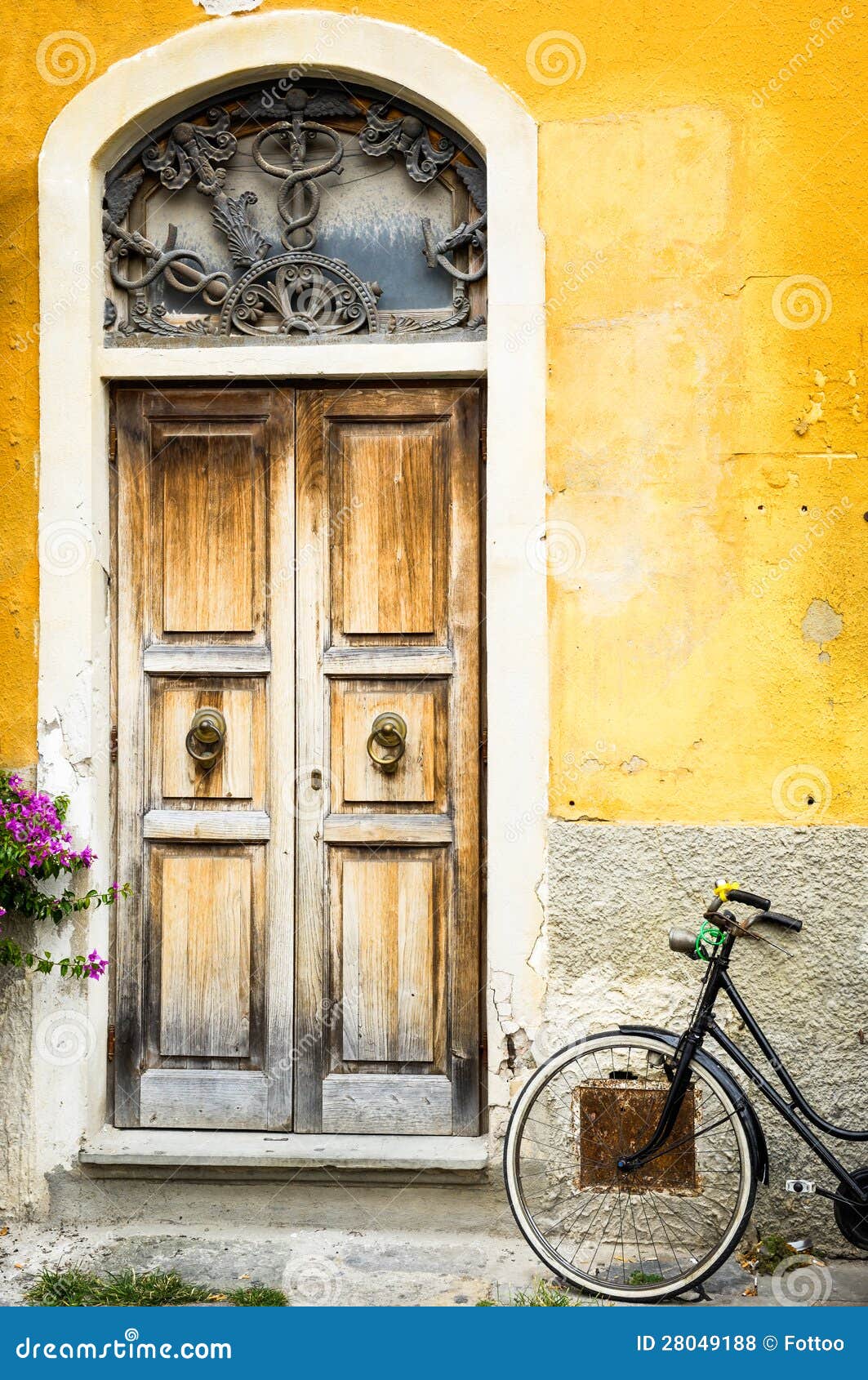 Old door stock photo. Image of rundown, facade, vibrant - 28049188