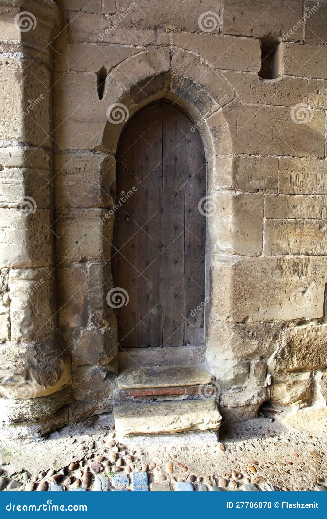 Old door in the castle stock photo. Image of building - 27706878