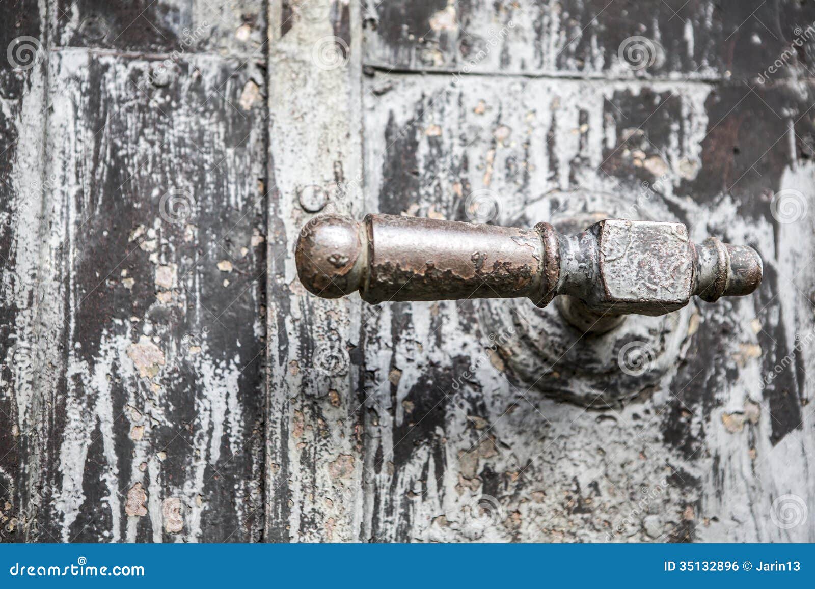 Old door handle stock photo. Image of grass, lock, board - 35132896