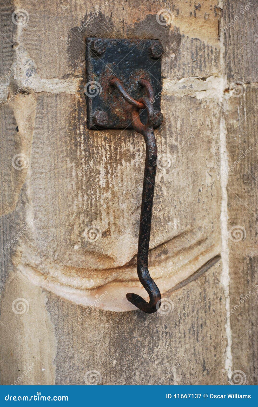 Old door lock. stock image. Image of england, lock, castle - 41667137
