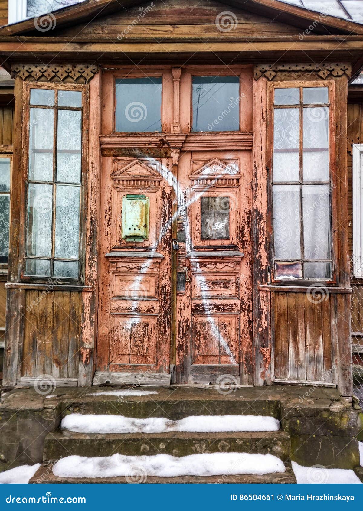 Old door in Russia stock image. Image of russia, door - 86504661