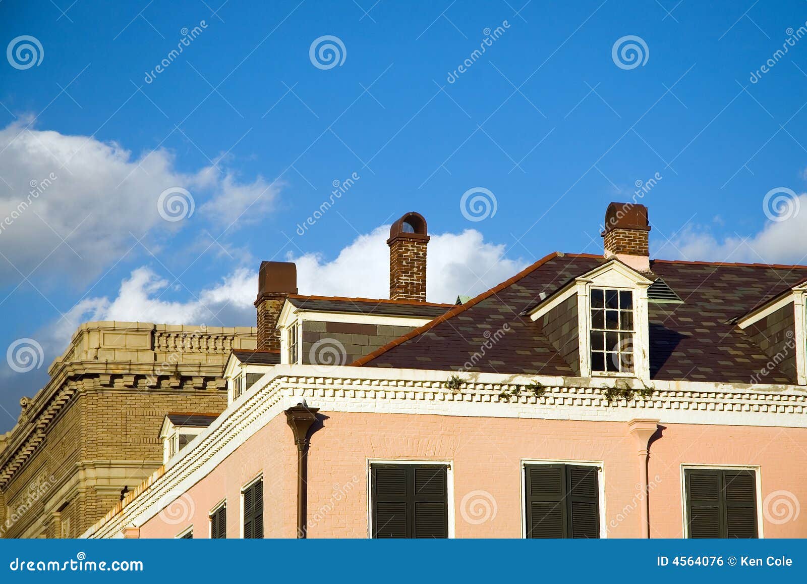 Old Dormer Windows And Roof Picture. Image: 4564076