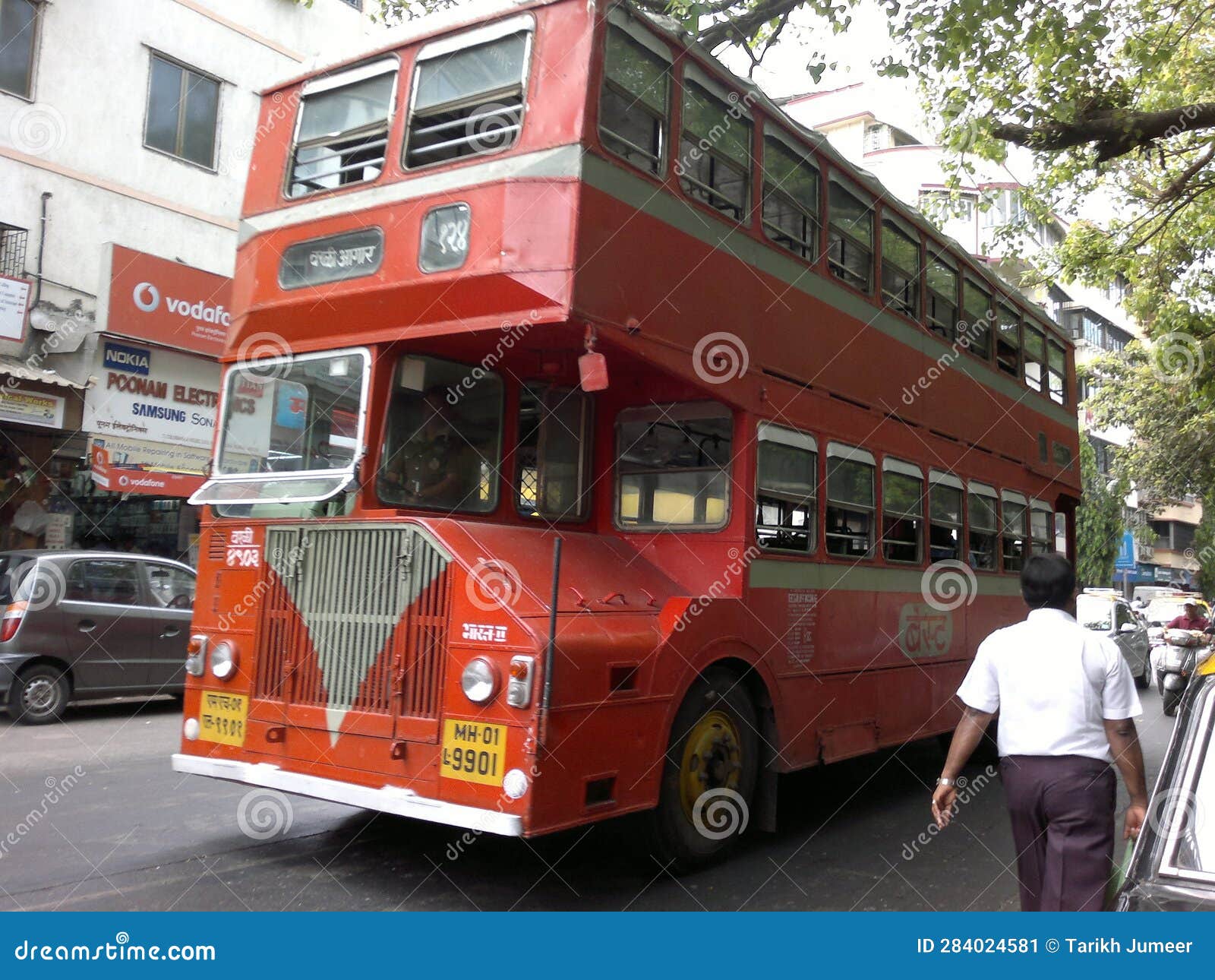 Old Double-decker Bus in the Streets of Mumbai India Editorial Photo ... Old Double-decker Bus in the Streets of Mumbai India Editorial Photo ...