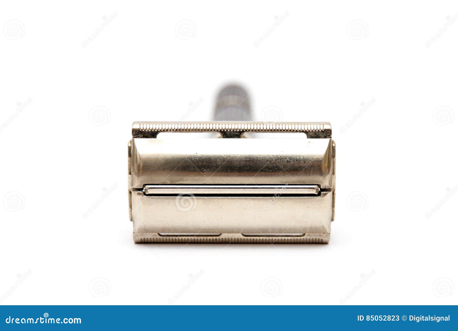 Old Double Edge Safety Razor Stock Image - Image of adjustable, long ...