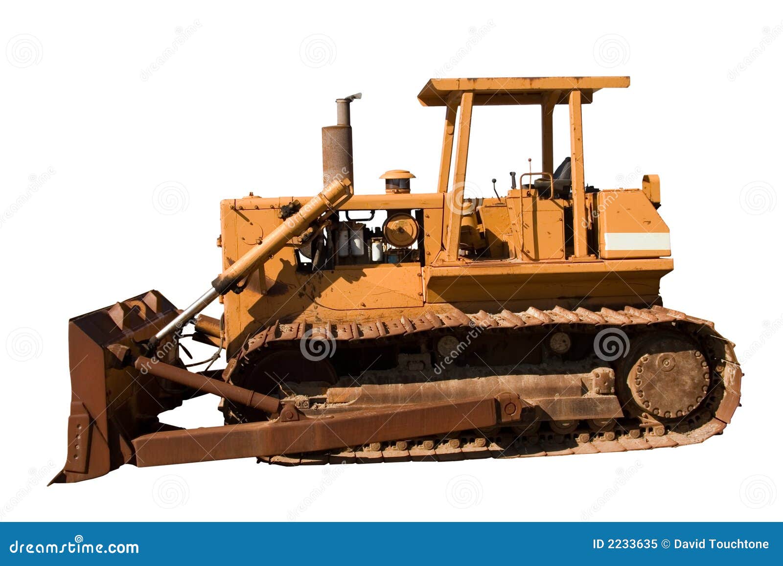Bulldozer Side View