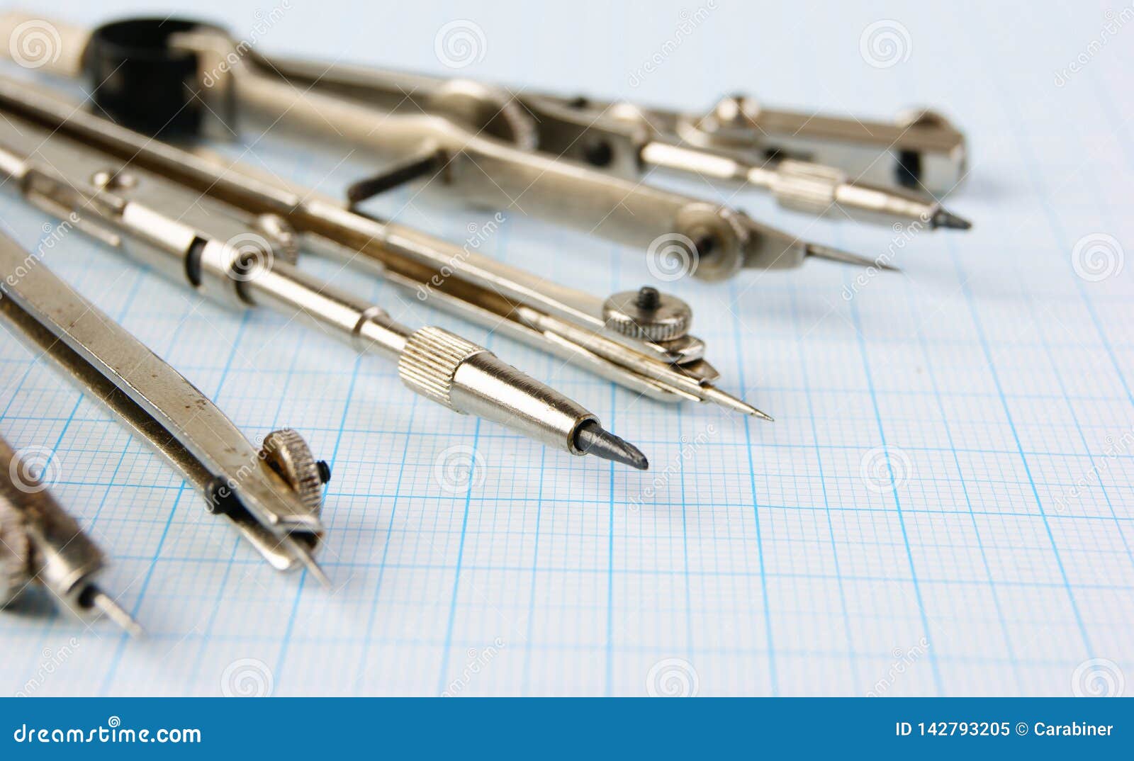 Old drawing tools stock image. Image of construction - 142793205