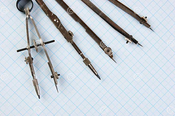 Old drawing tools stock photo. Image of business, office - 62034386