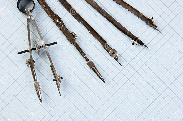Old drawing tools stock photo. Image of business, office - 62034386