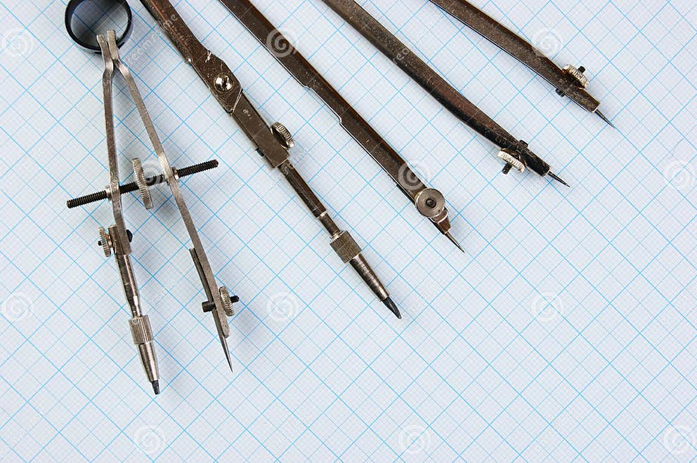 Old drawing tools stock photo. Image of business, office - 62034386