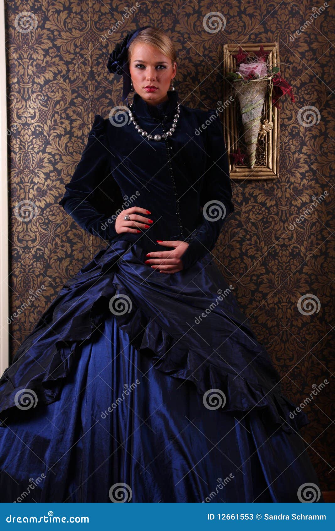 Old dress stock image. Image of culture, style, fashioned - 12661553