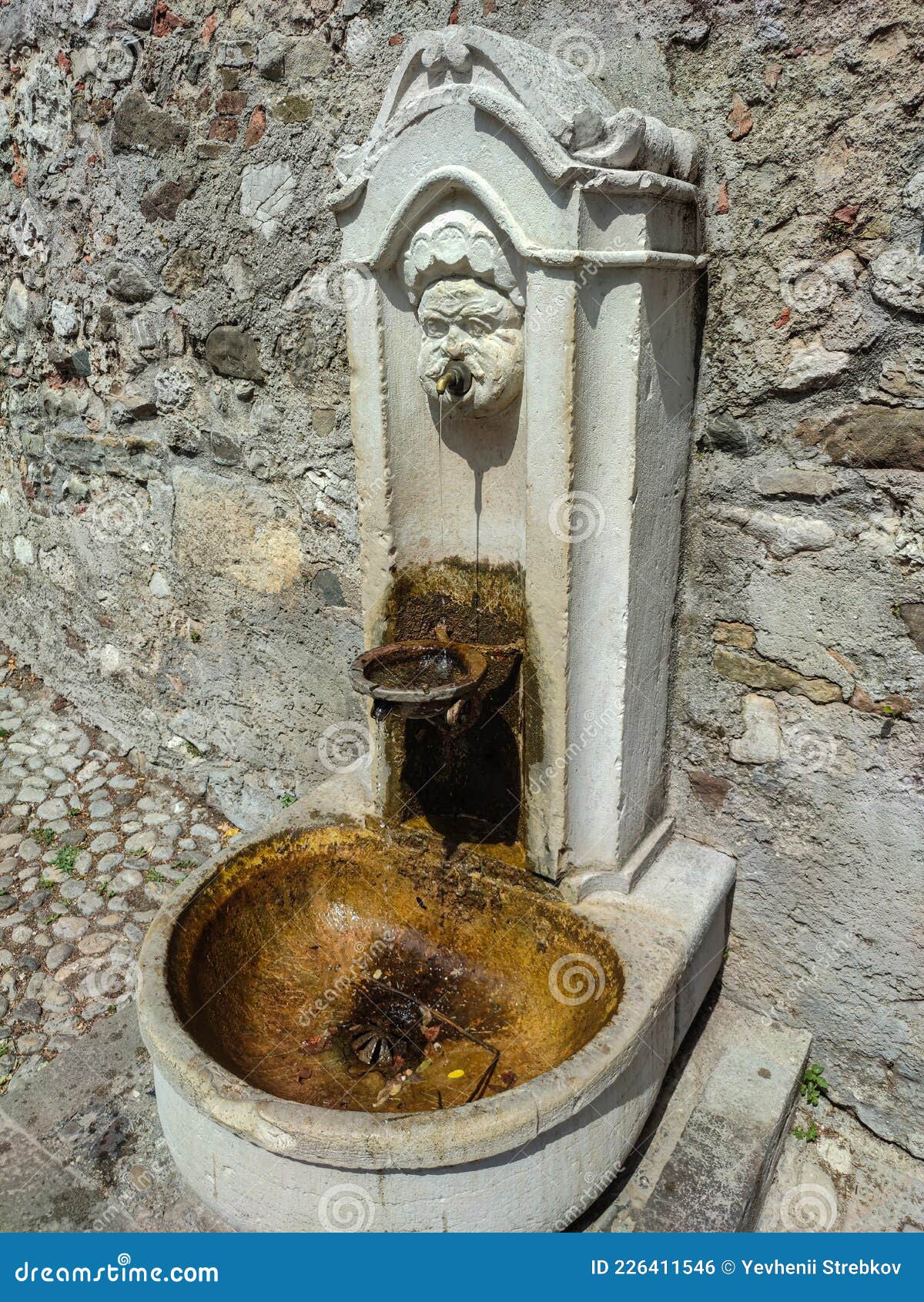 Old drinking fountain stock photo. Image of cool, harvest - 226411546