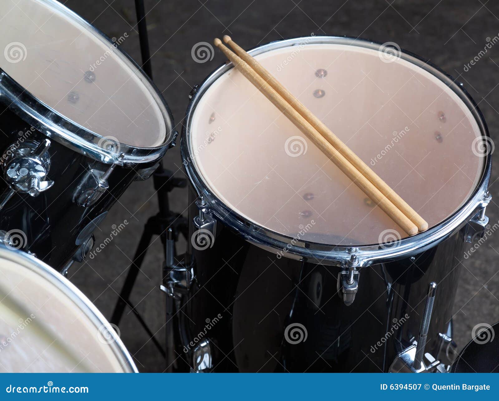 Old drum kit stock image. Image of music, drums, musical - 6394507