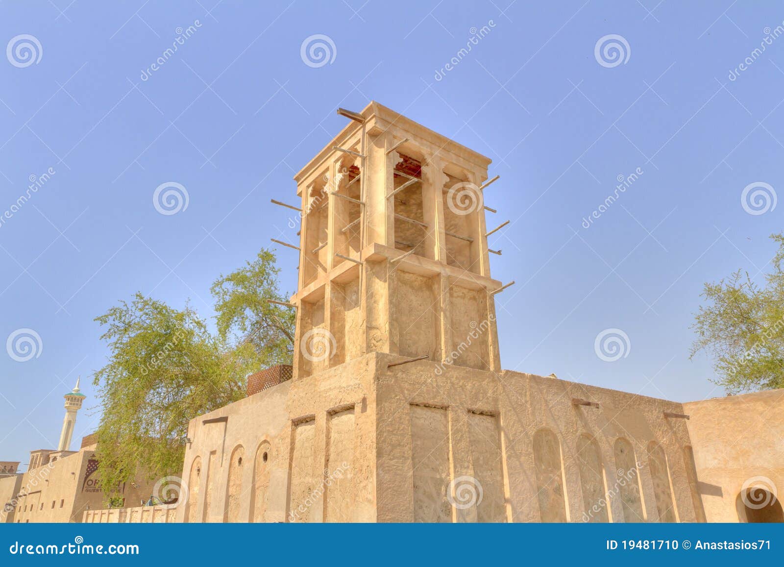 Old Dubai ,United Arab Emirates Stock Photo - Image of arabian, wind ...