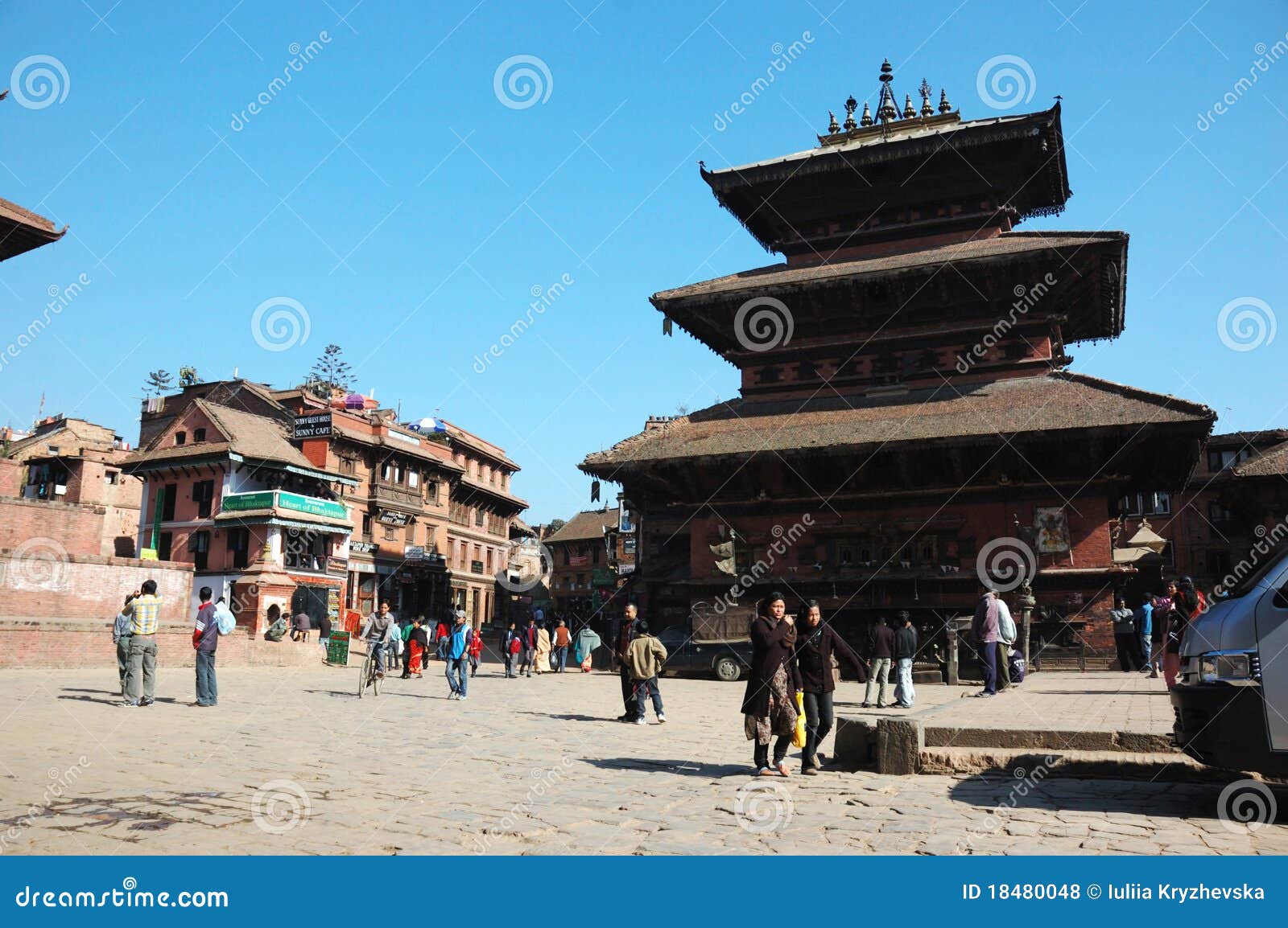 Old Durbar Square with Pagodas,Kathmandu, Nepal Editorial Stock Photo ...